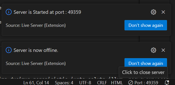 Live Server Installed But Not Working In Vs Code - HTML Genie